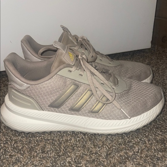 adidas | Shoes | Adidas Tan Sneakers With Socklike Collar And Boost ...